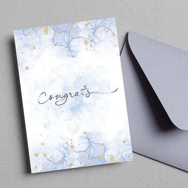 Digital Congratulations Card, Congrats Card, Proud of You Card, Digital ...