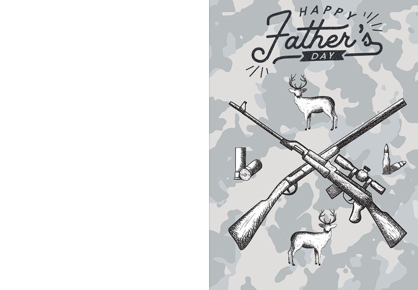 Digital Father's Day Card, Fathers Day Card, Printable Card, Watercolor ...