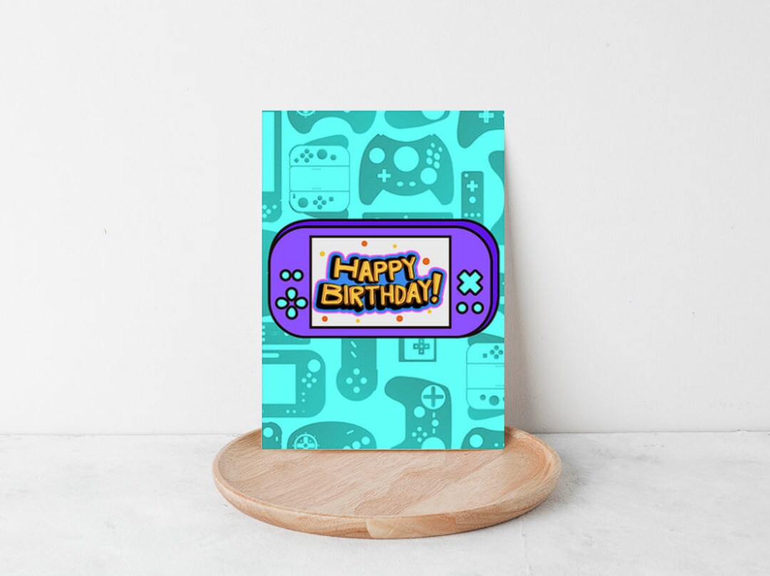 Digital Birthday Card, Printable Birthday Card, Printable Card, Digital ...