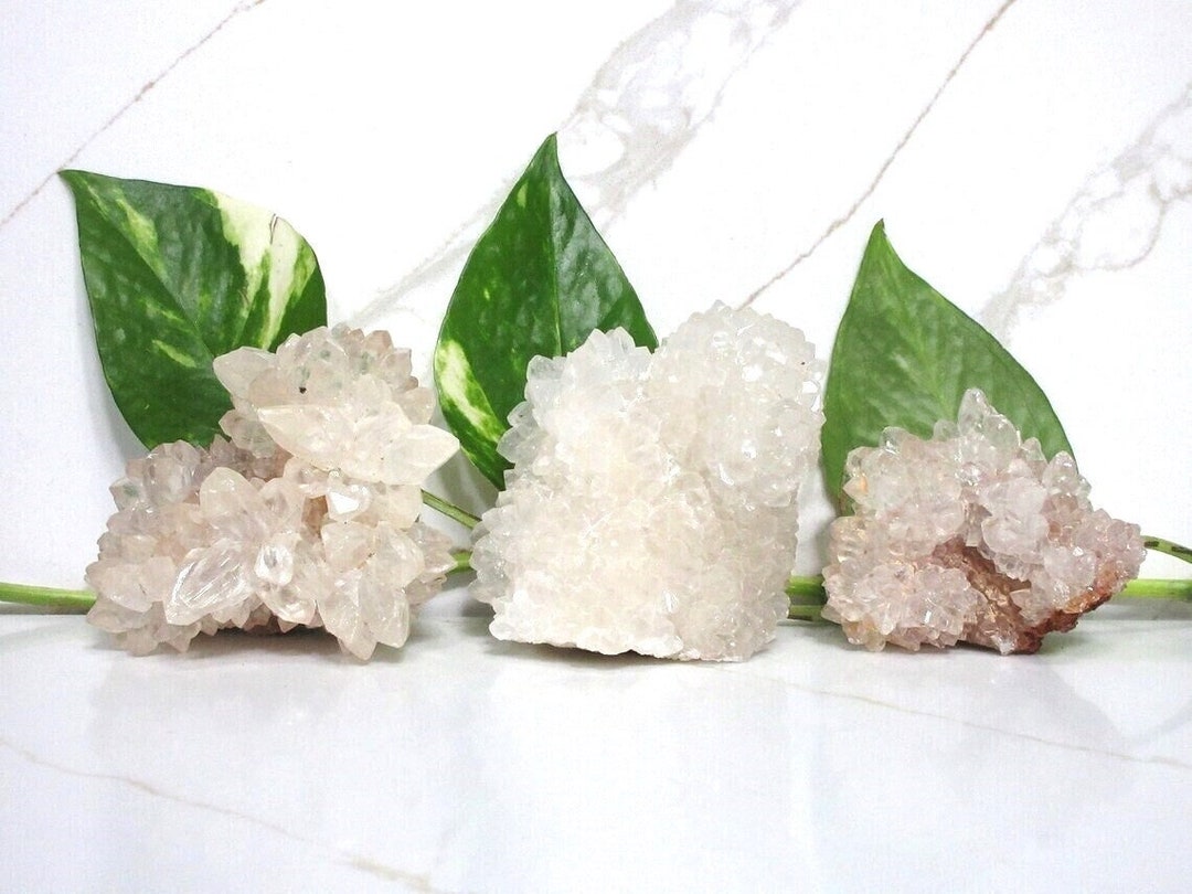 Clear Quartz Crystal Cluster Clear Crystal Points Crown Chakra Crystal ...