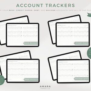 Digital Budget Planner Goodnotes Printable Notability Monthly Budget ...