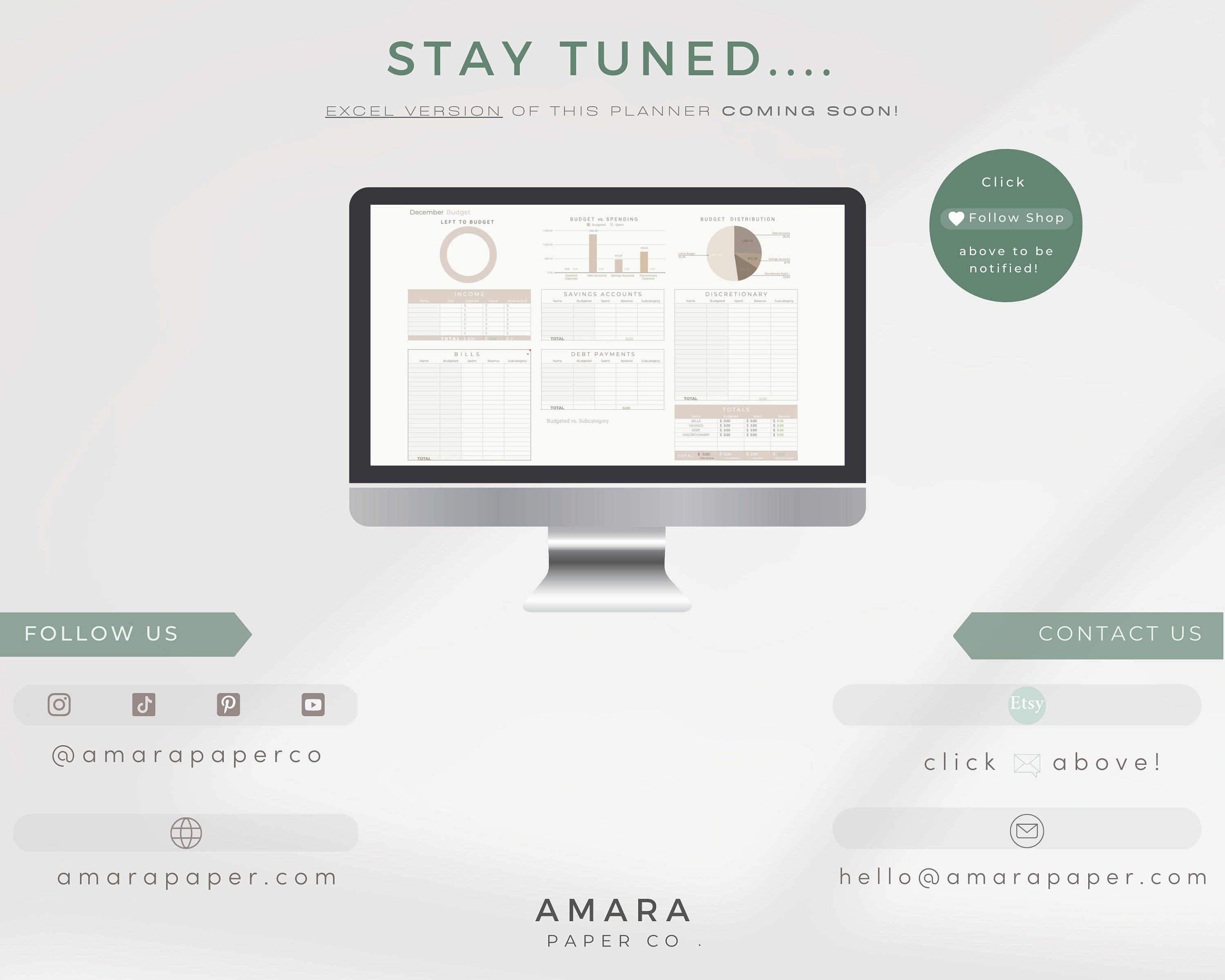 Digital Budget Planner Goodnotes Printable Notability Monthly Budget ...