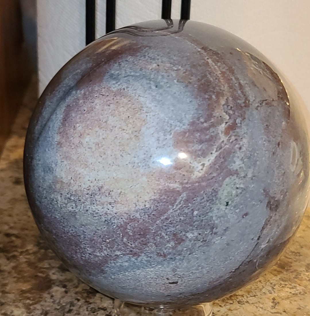 Ocean Jasper EXTRA LARGE Sphere - Etsy