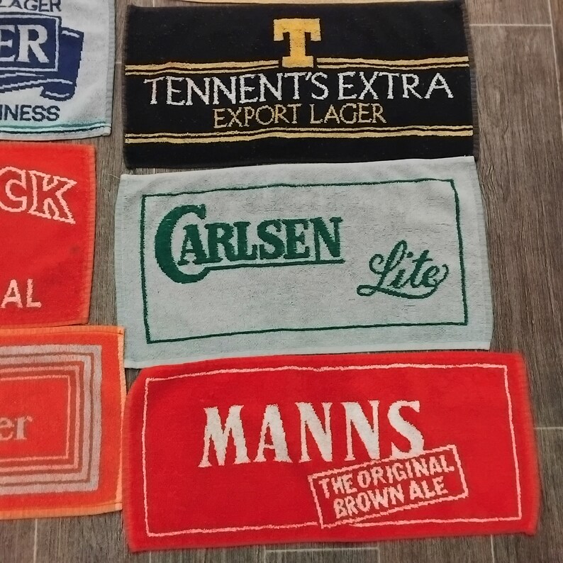 Vintage Pub Beer/bar Towels - Etsy