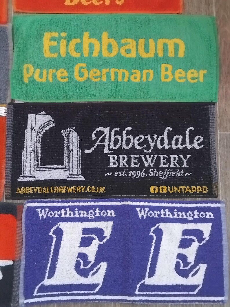 Vintage Pub Beer/bar Towels - Etsy