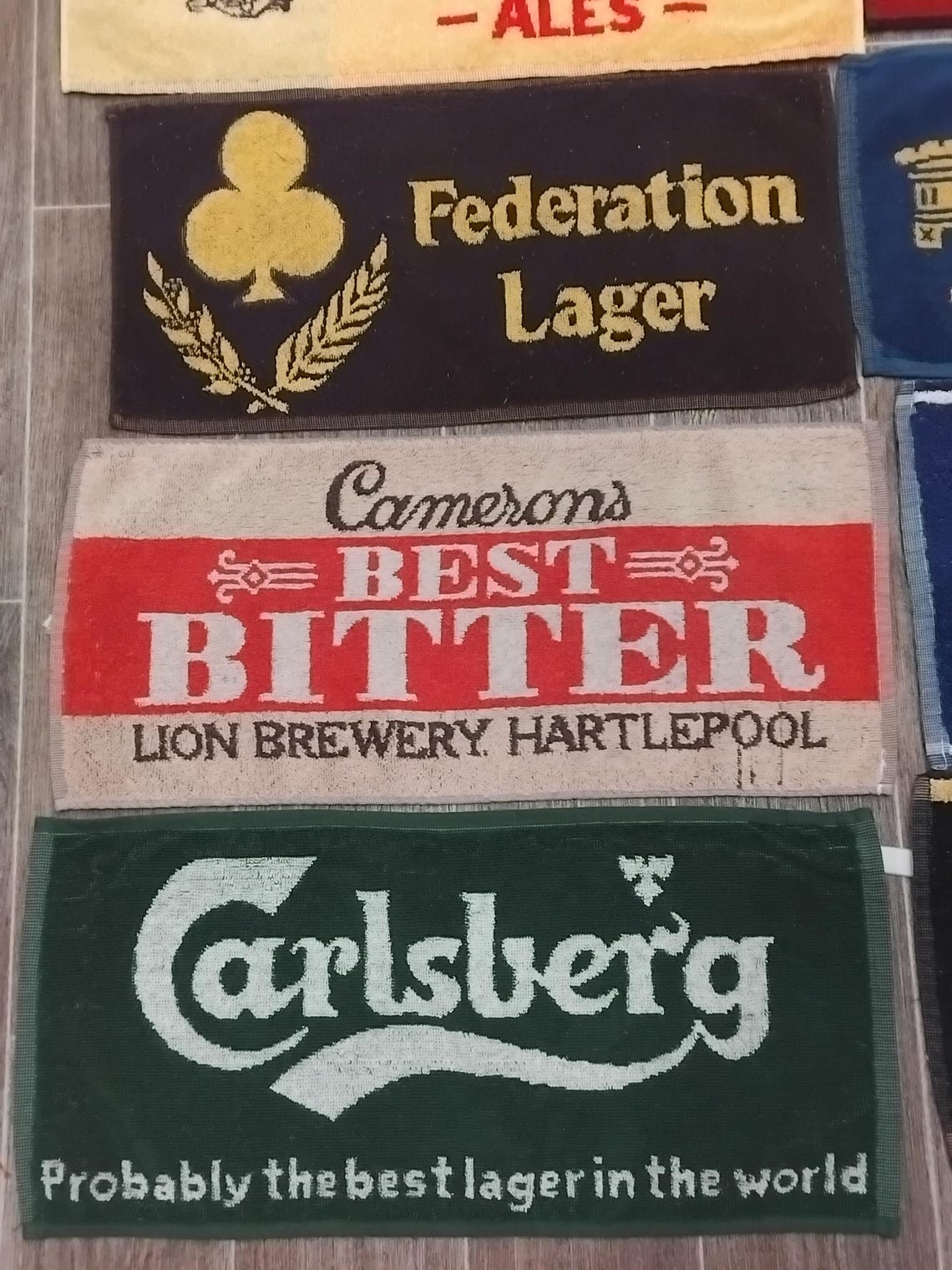 Vintage Pub Beer/bar Towels - Etsy