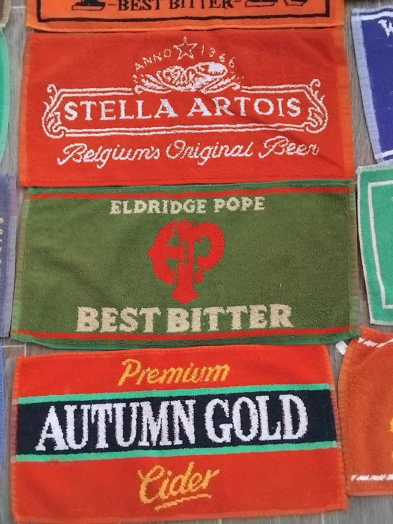 Vintage Pub Beer/bar Towels - Etsy