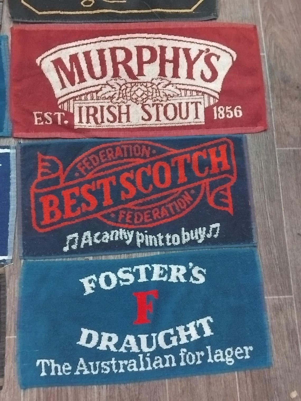 Vintage Pub Beer/bar Towels - Etsy