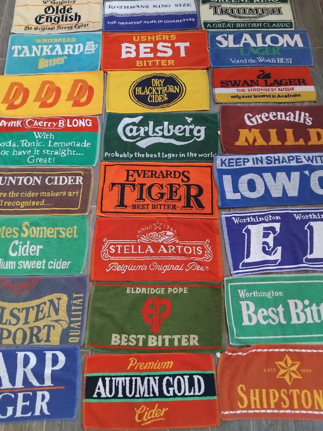 Vintage Pub Beer/bar Towels - Etsy
