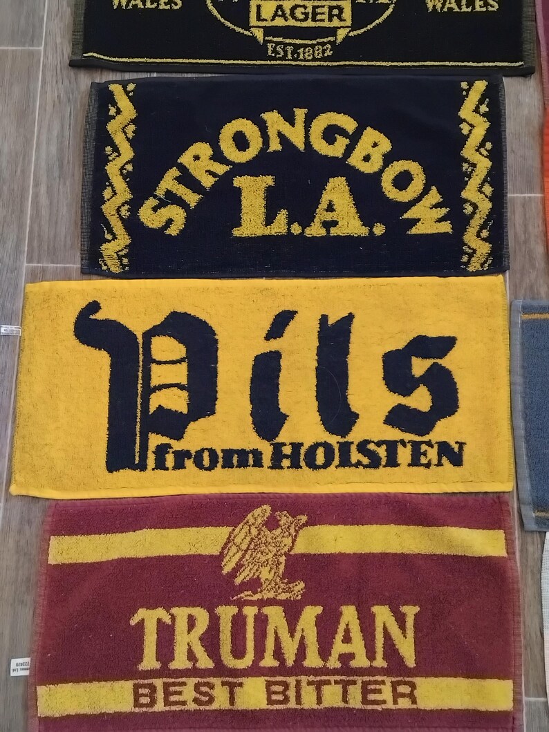 Vintage Pub Beer/bar Towels - Etsy