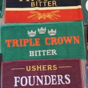 Vintage Pub Beer/bar Towels - Etsy
