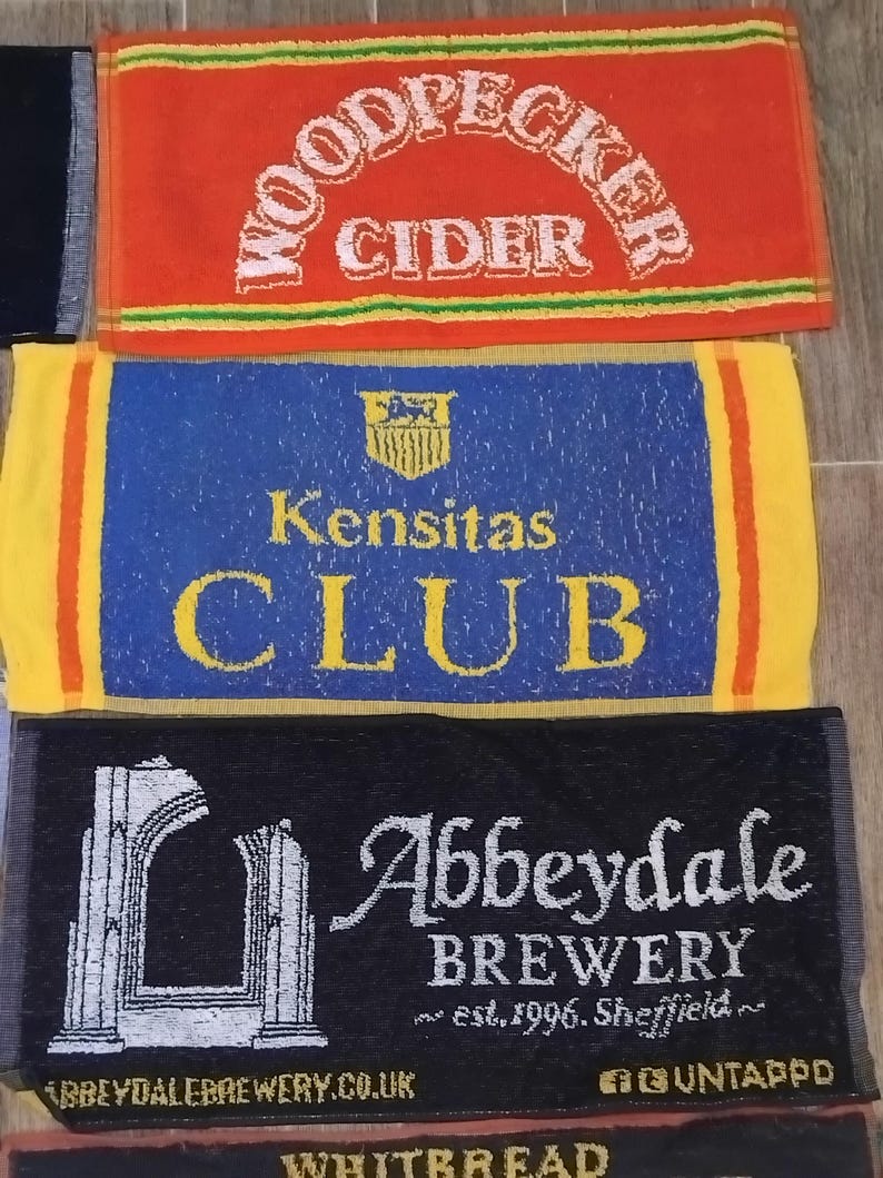 Vintage Pub Beer/bar Towels - Etsy