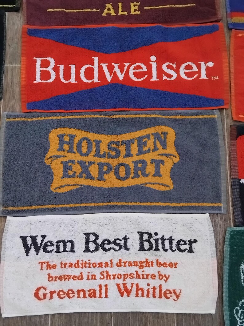 Vintage Pub Beer/bar Towels - Etsy