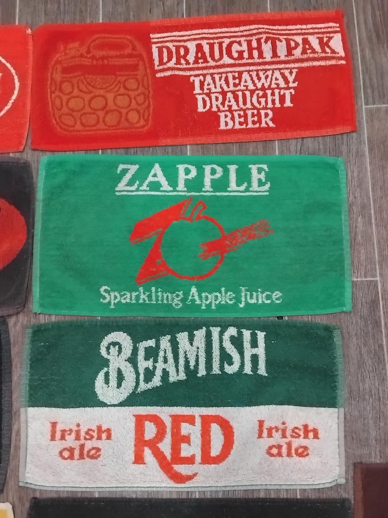Vintage Pub Beer/bar Towels - Etsy