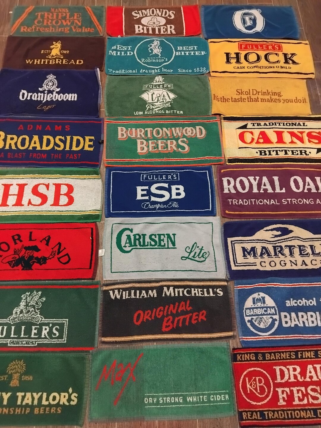 Vintage Pub Beer/bar Towels - Etsy