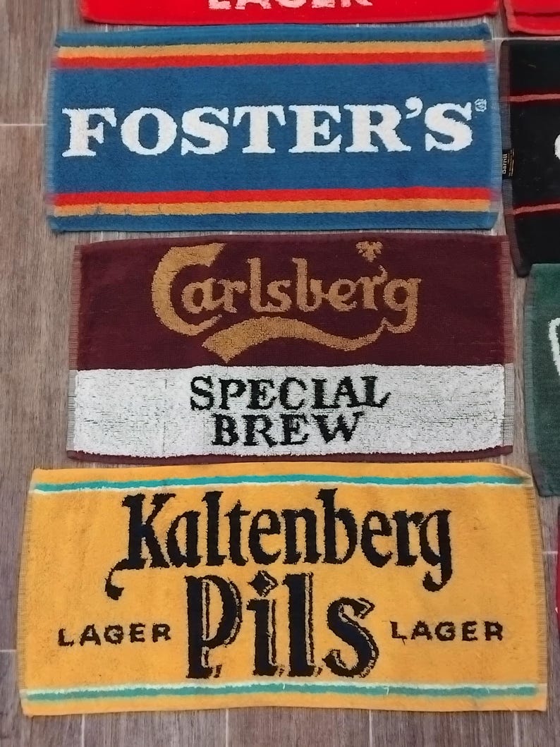 Vintage Pub Beer/bar Towels - Etsy