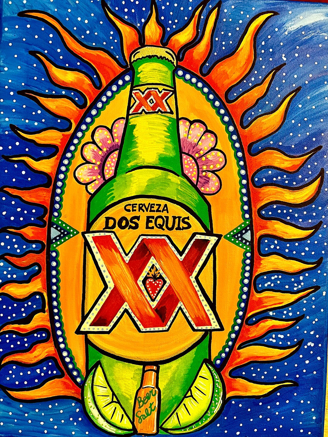 Dos Equis Beer Gift 11 X 17 Poster Day of the Dead Style - Etsy