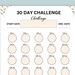 21 Day Challenge Tracker 2023 Goal Planner Habit Tracker Healthy Habits ...