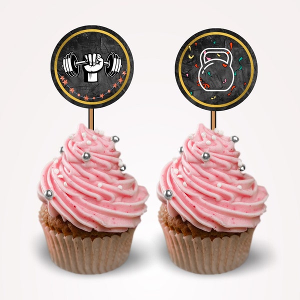 Fitness Birthday Decorations - Etsy