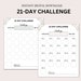 21 Day Challenge Tracker 2023 Goal Planner Habit Tracker Healthy Habits ...