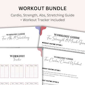 Full Body Exercise Workout Bundle, Full Body Workouts, Fitness Guide ...