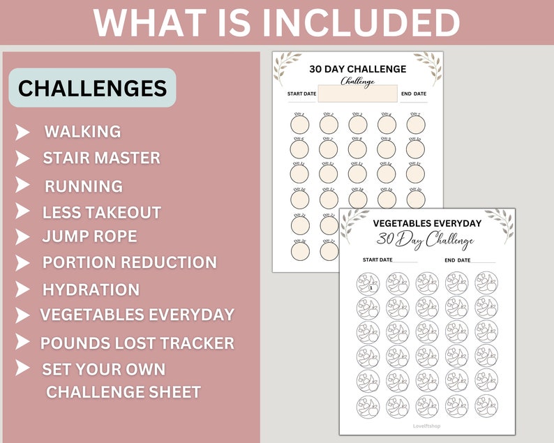 Weight Loss Challenge| 30 Day Challenge| Lose Weight| Weight Loss ...