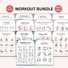 Mega Full Body Exercise Workout Bundle, Full Body Workout, Fitness ...