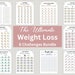 Weight Loss Challenge 30 Day Challenge Lose Weight Weight Loss Tracker ...