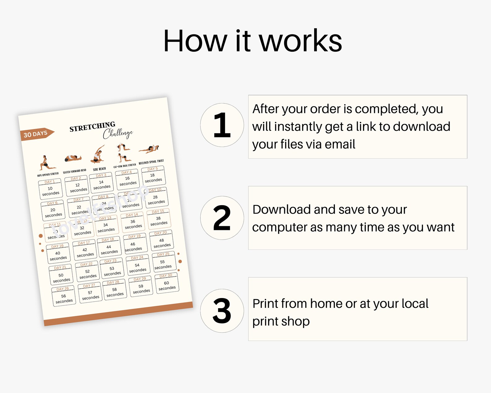 30 Day Stretching Challenge, Stretch Routine, Home Workout Women ...