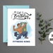 Fitness King Gym Card| Man Gym Gifts| Gym Card for Him | Birthday Card ...