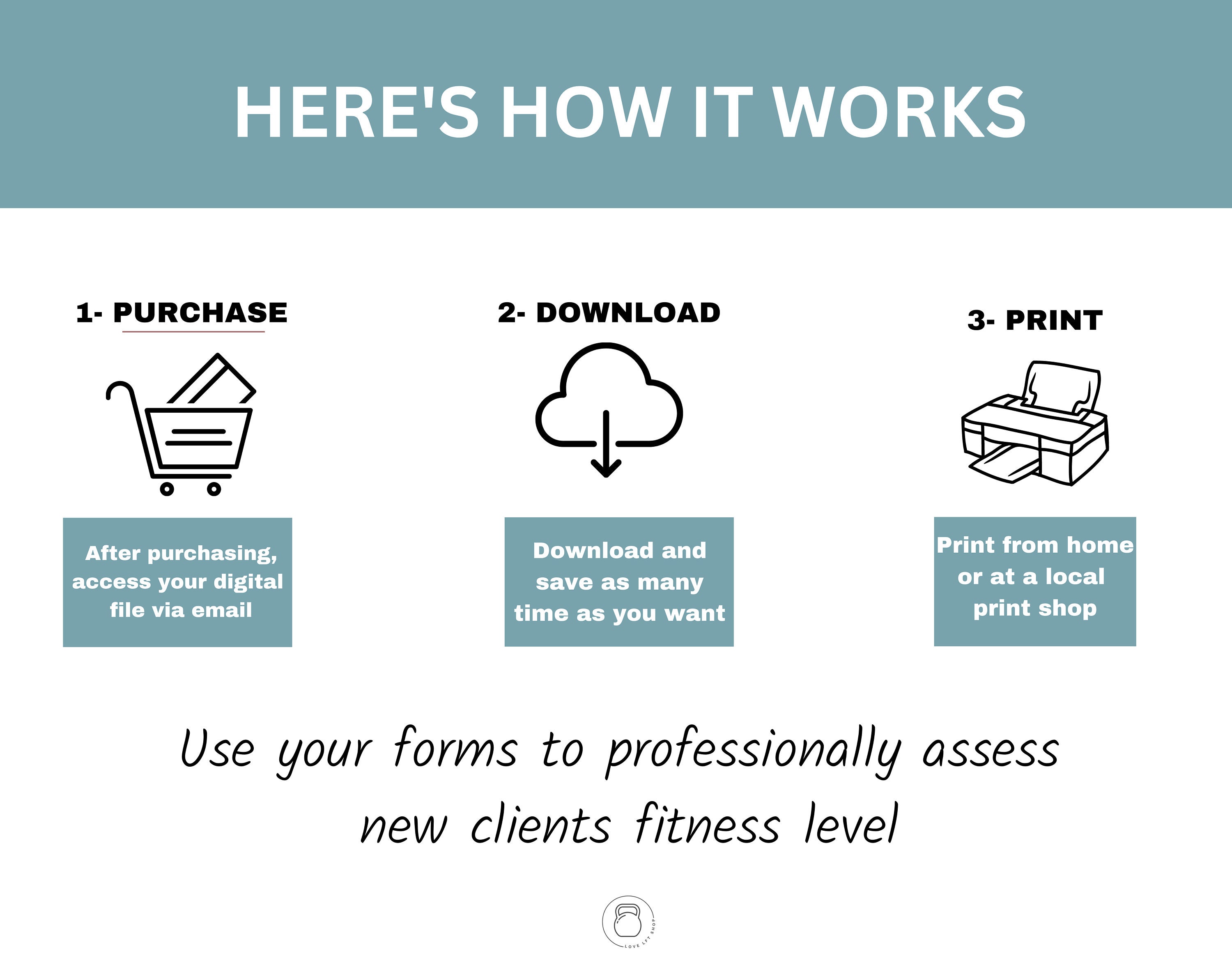 Fitness Coaching Assessment Forms| New Client Intake Form| Personal ...
