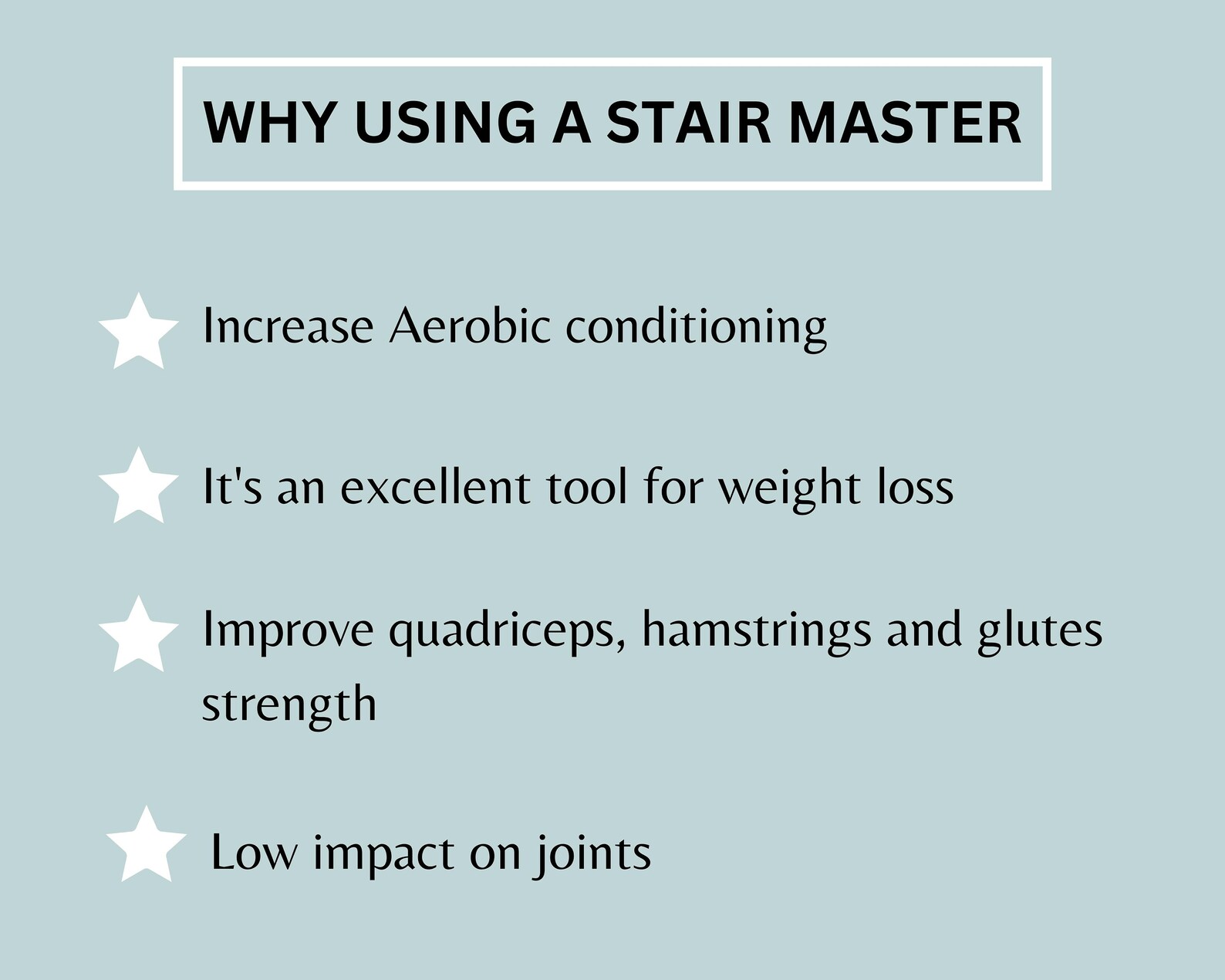 30 Day Stair Master Challenge | Fitness Challenge | 30 Day Goal Tracker ...