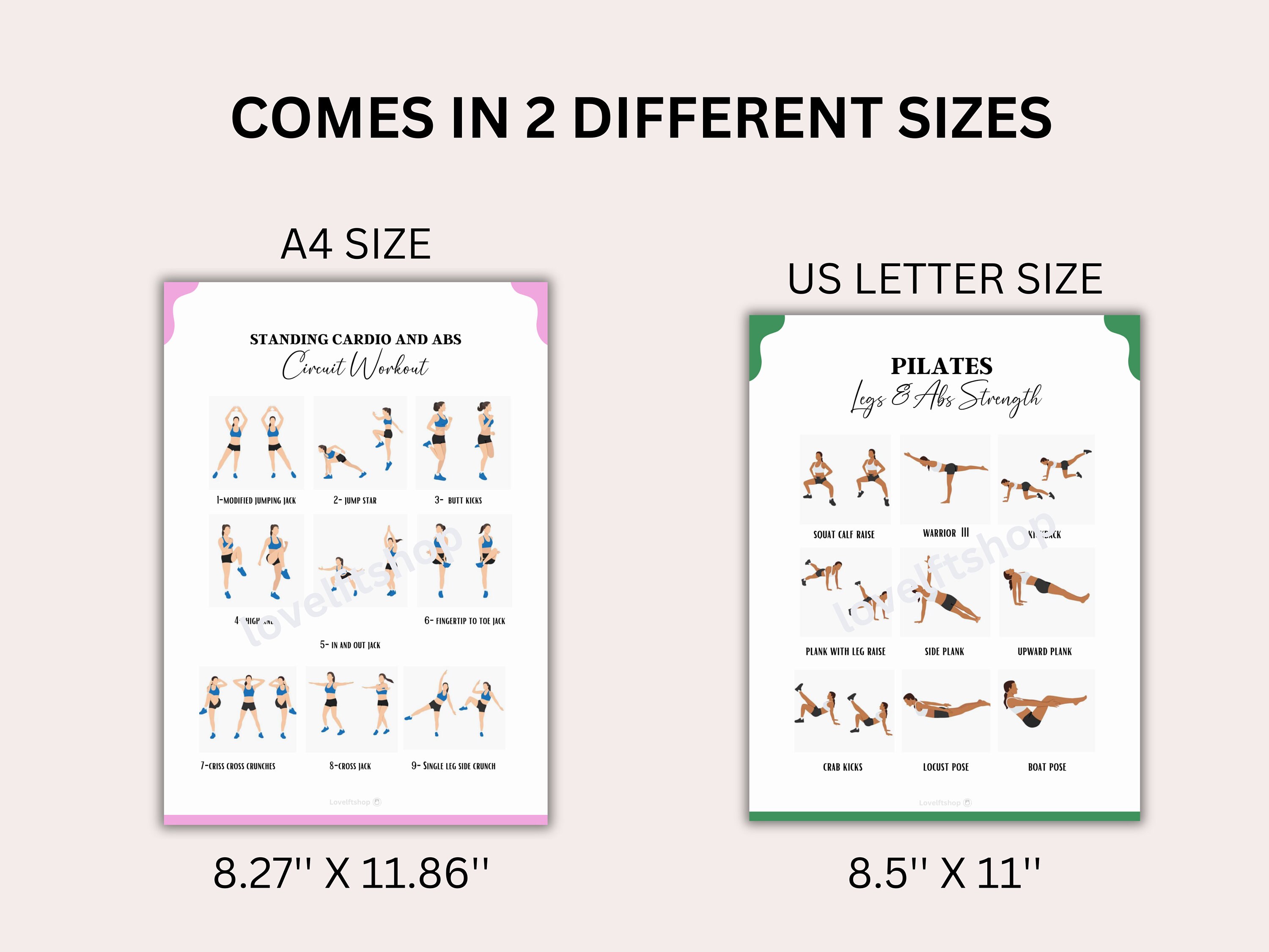 Full Body Exercise Workout Bundle, Full Body Workouts, Fitness Guide ...