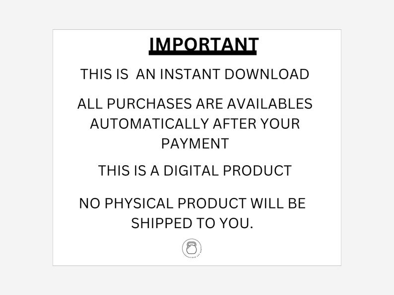 Full Body Home Workout Bundle, Printable Exercise Posters, Beginner ...