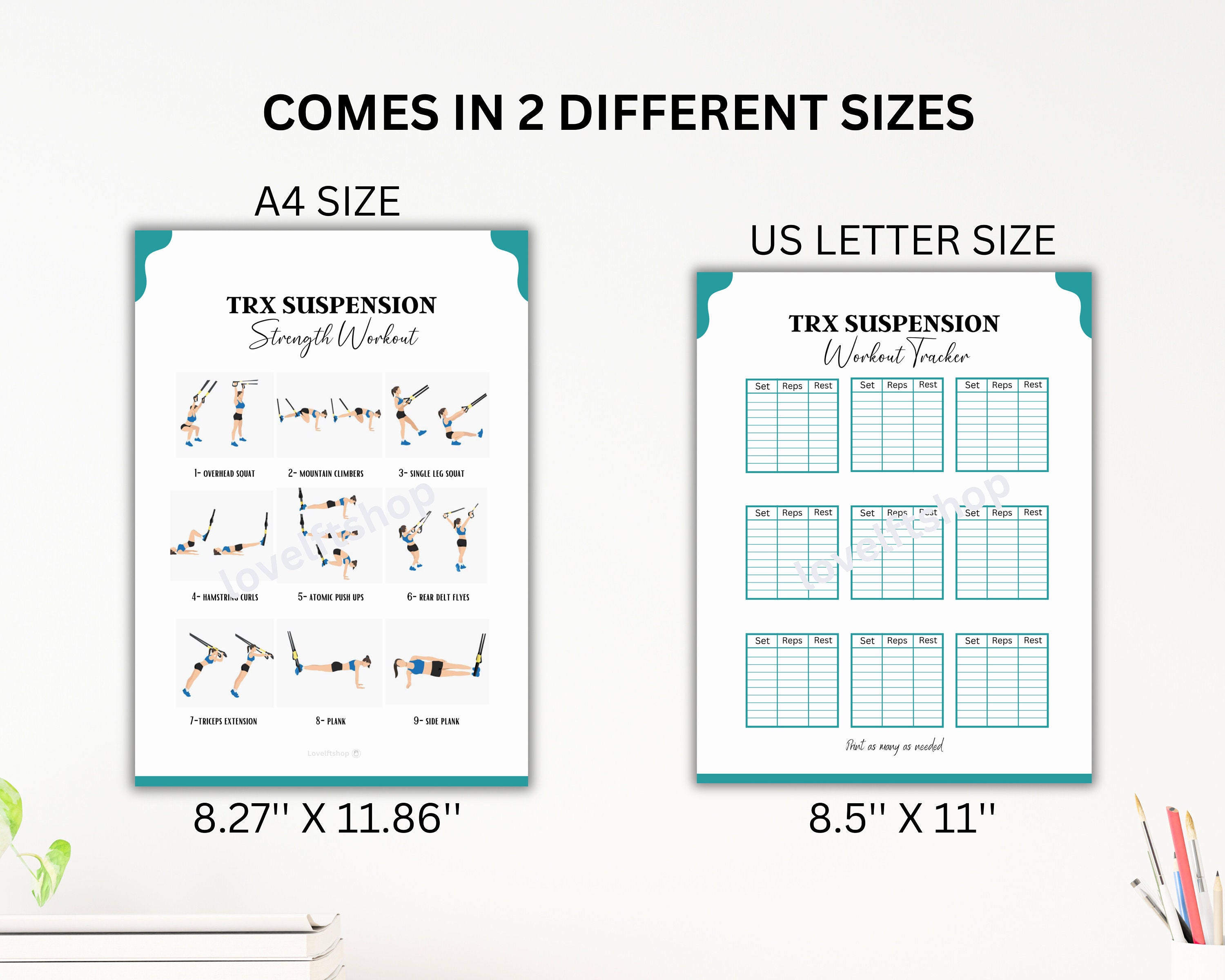 TRX Suspension Exercise Guide, Trx Workout, TRX Fitness Challenge, Flat ...