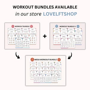 Full Body Exercise Workout Bundle, Full Body Workout, Fitness Guide ...
