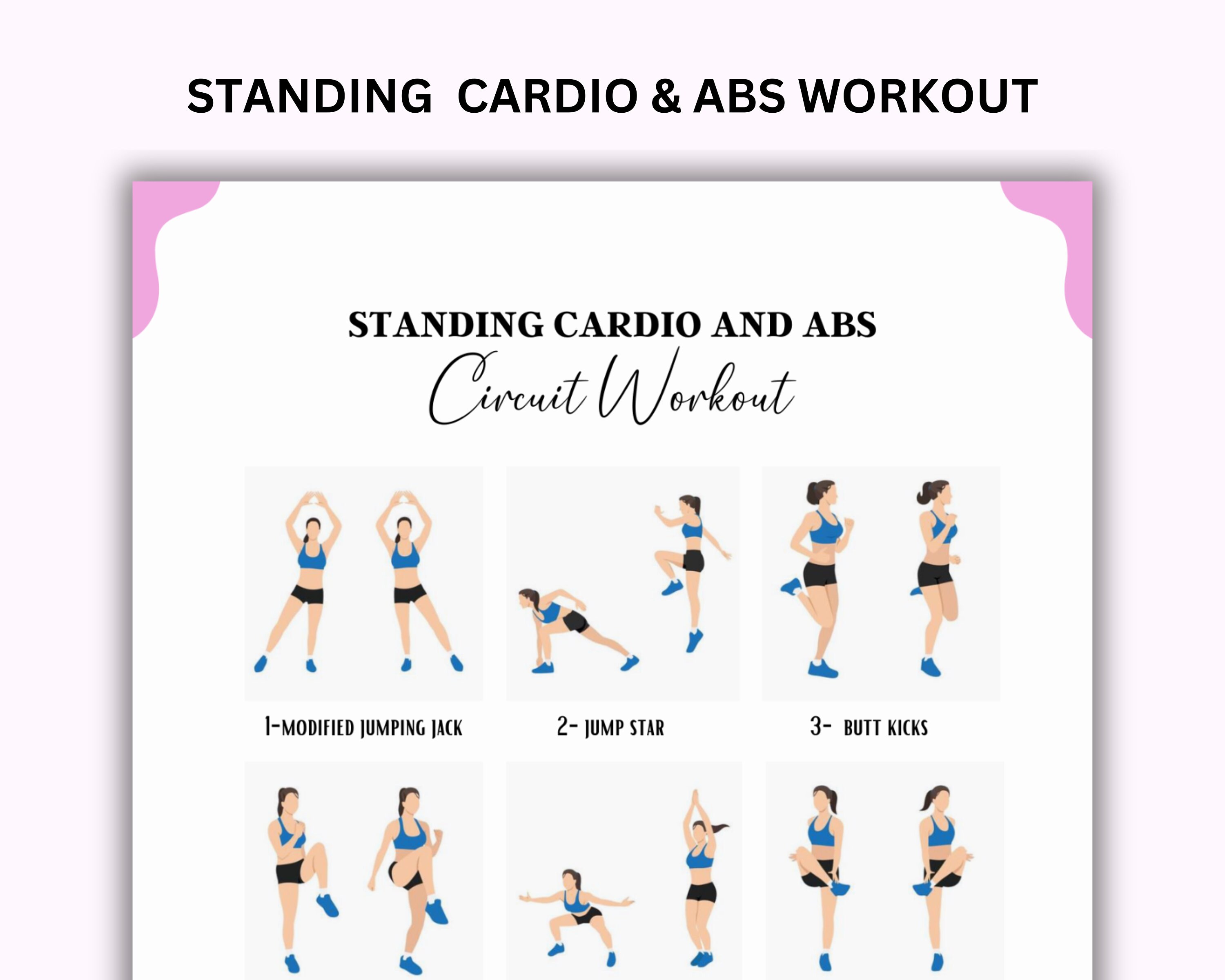 Weight Loss Exercise Guide, Fitness Exercises, Body Shred Guide, Abs ...