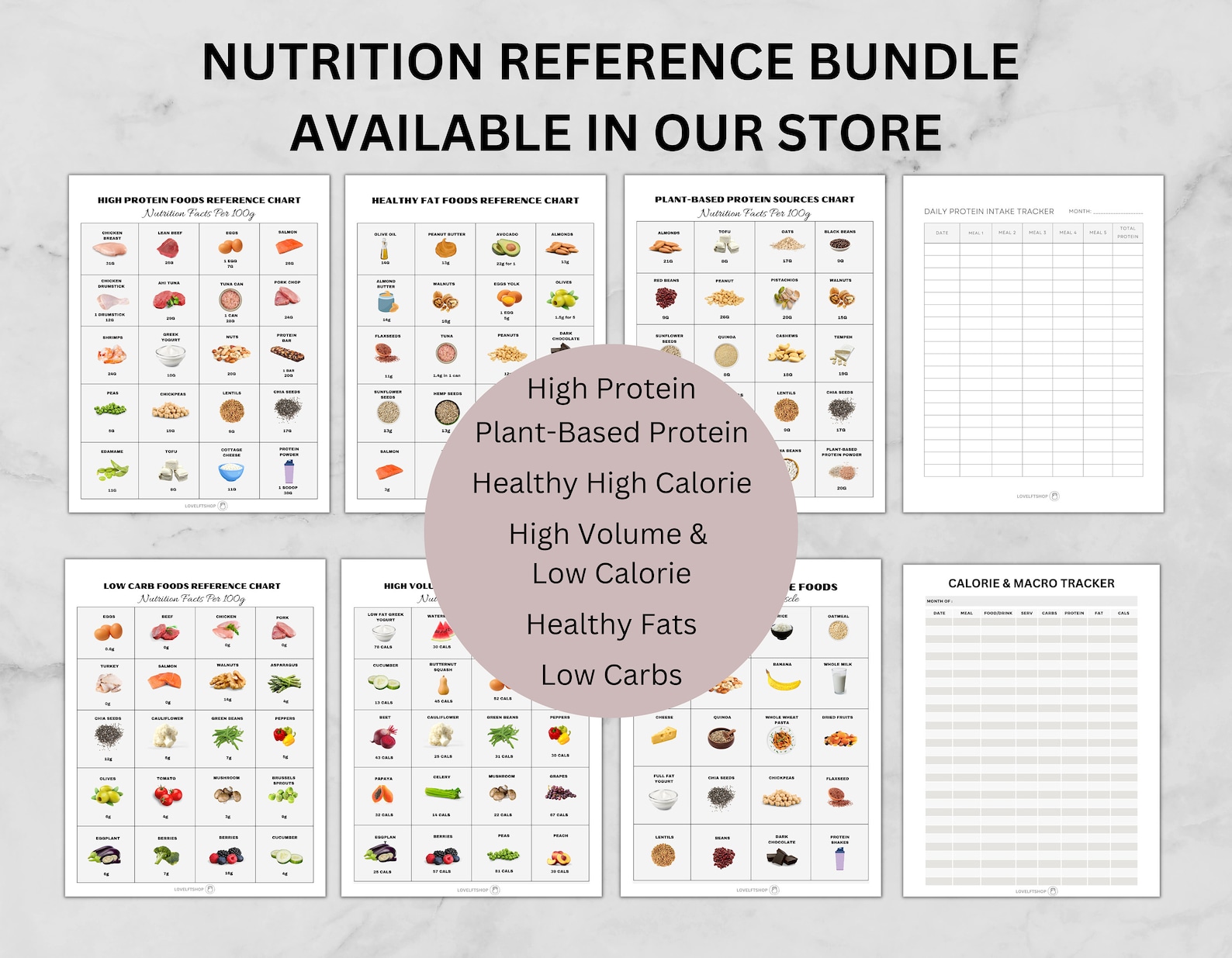 High Protein Foods Reference, Protein Rich Food Chart, Nutrition Guide ...