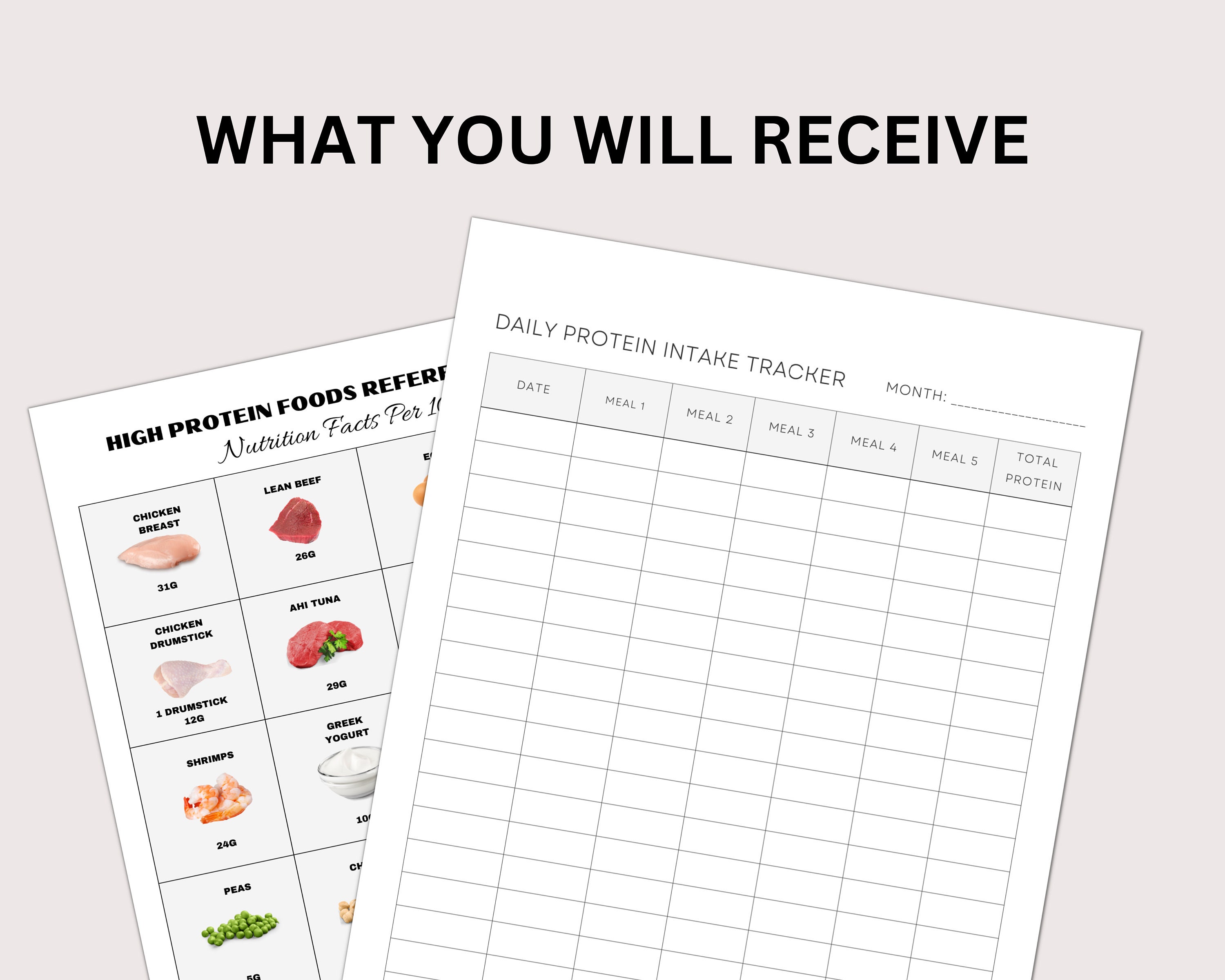 High Protein Foods Reference, Protein Rich Food Chart, Nutrition Guide ...