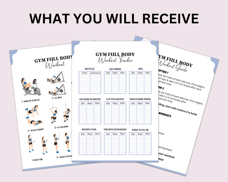 Gym Workout Plan| Dumbbell Workout| Strength Weight Training Plan ...