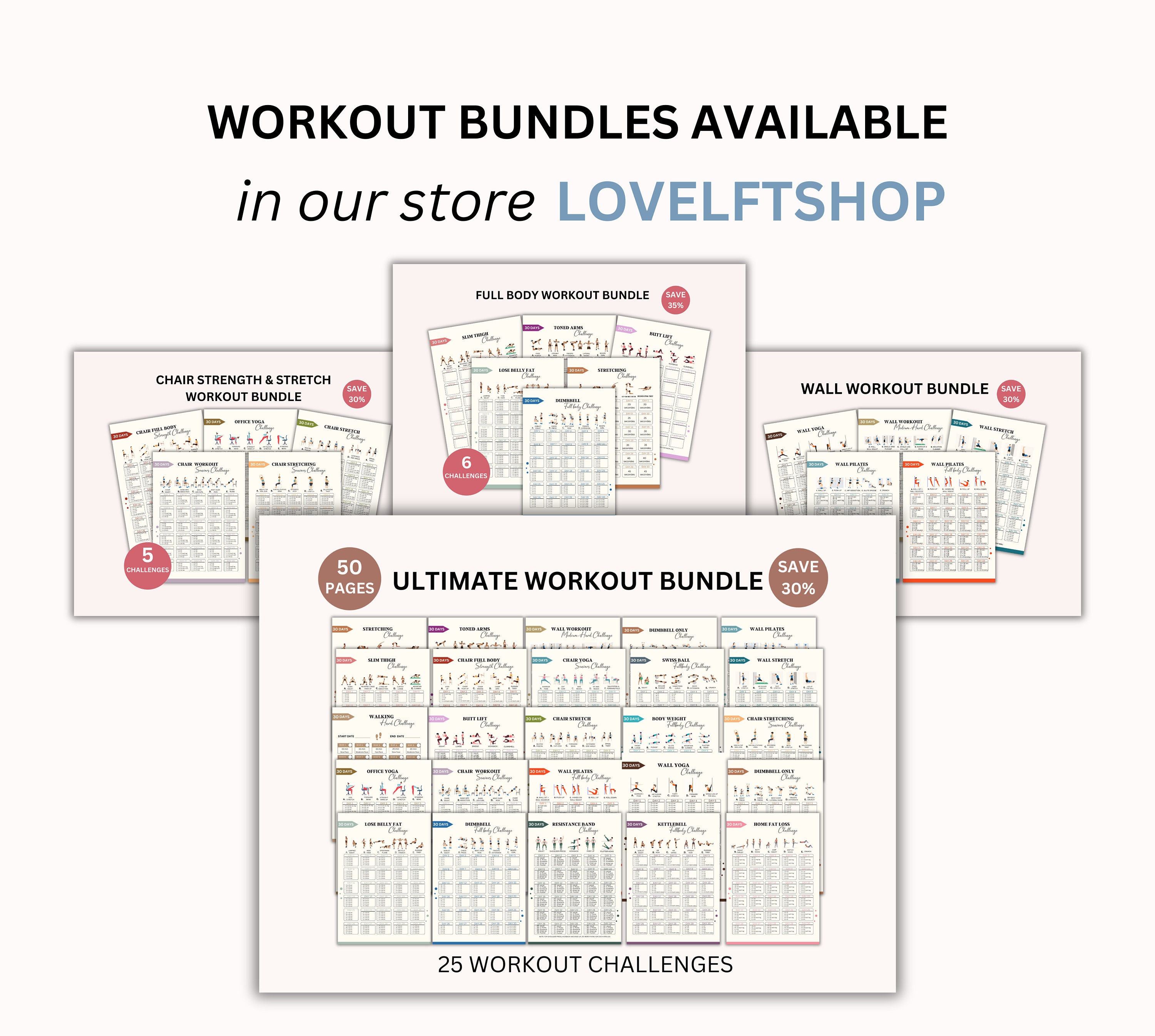 30 Day Dumbbell Challenge, Printable Dumbbell Exercise, Dumbbell ...