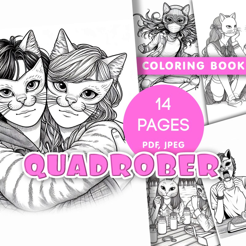 Therian Coloring Page - Etsy