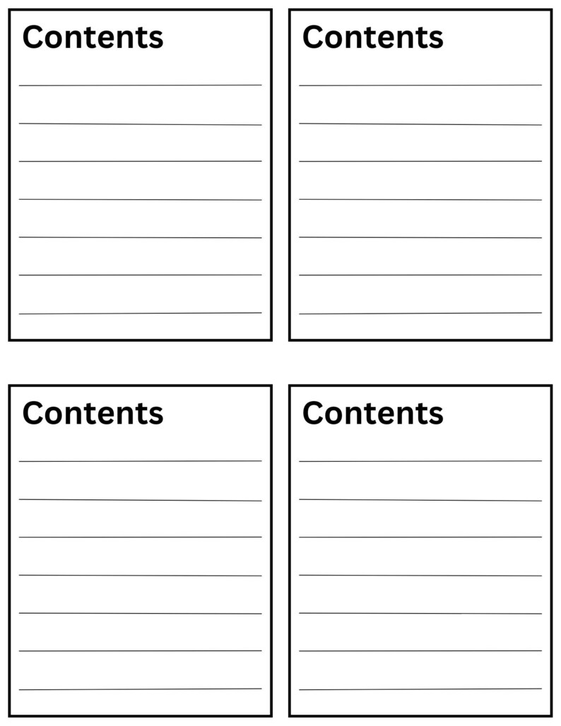 Moving Labels Printable Box Content Labels Storage Unit Organization ...