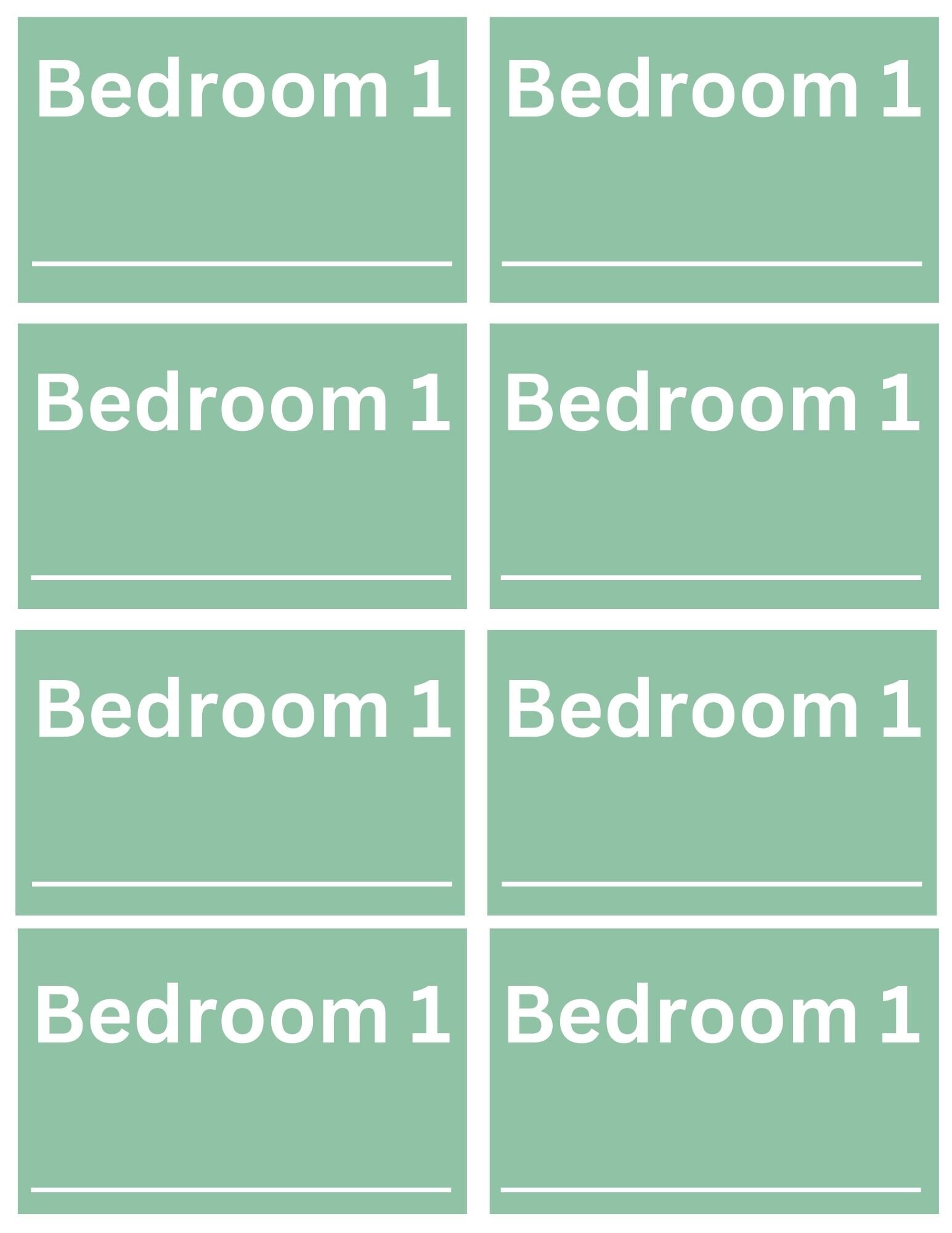 Moving Labels Printable Box Content Labels Storage Unit Organization ...