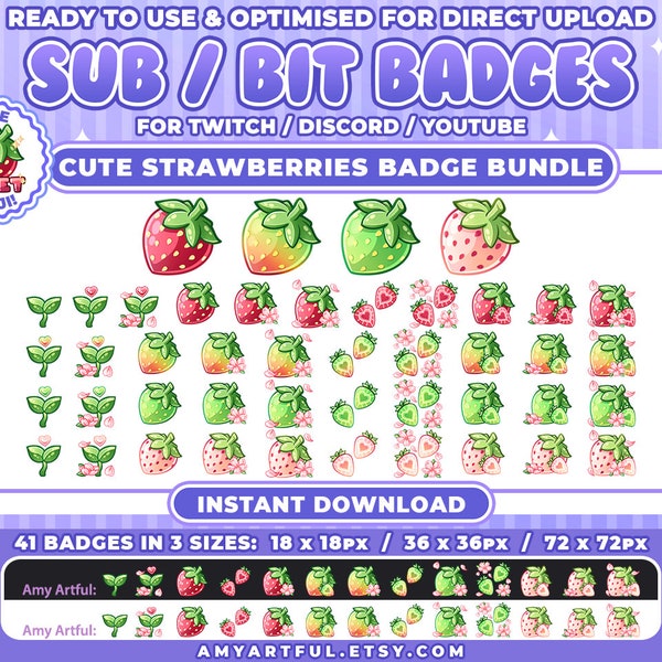 Free Twitch Bit Badges - Etsy