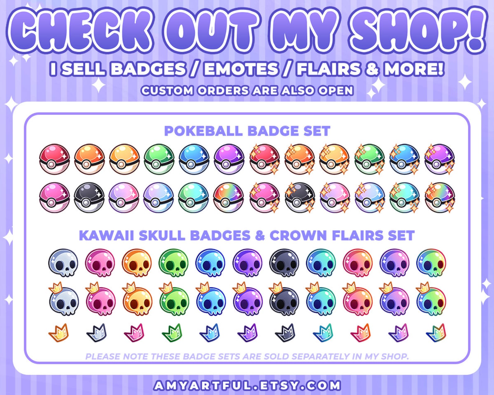 Twitch BIT / SUB Badges / Emojis / Emotes / Channel Art - Etsy
