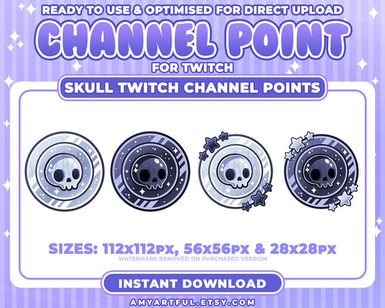 Twitch Channel Point / Emote / Emojis / Flair / Channel Art - Etsy