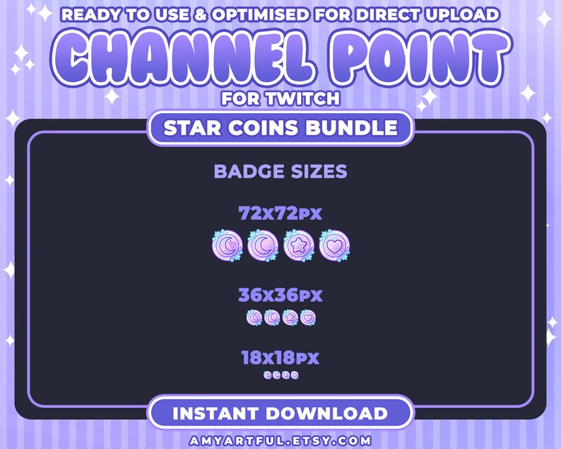 Twitch Channel Point / Emote / Emojis / SUB BIT Badges / - Etsy