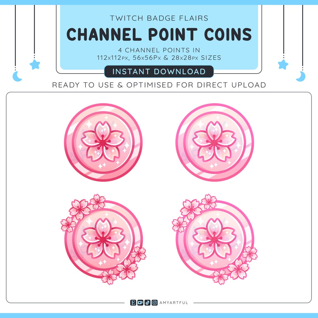 Twitch BIT SUB Badges / Flairs / Emotes / Emojis / Channel Art Pngs ...