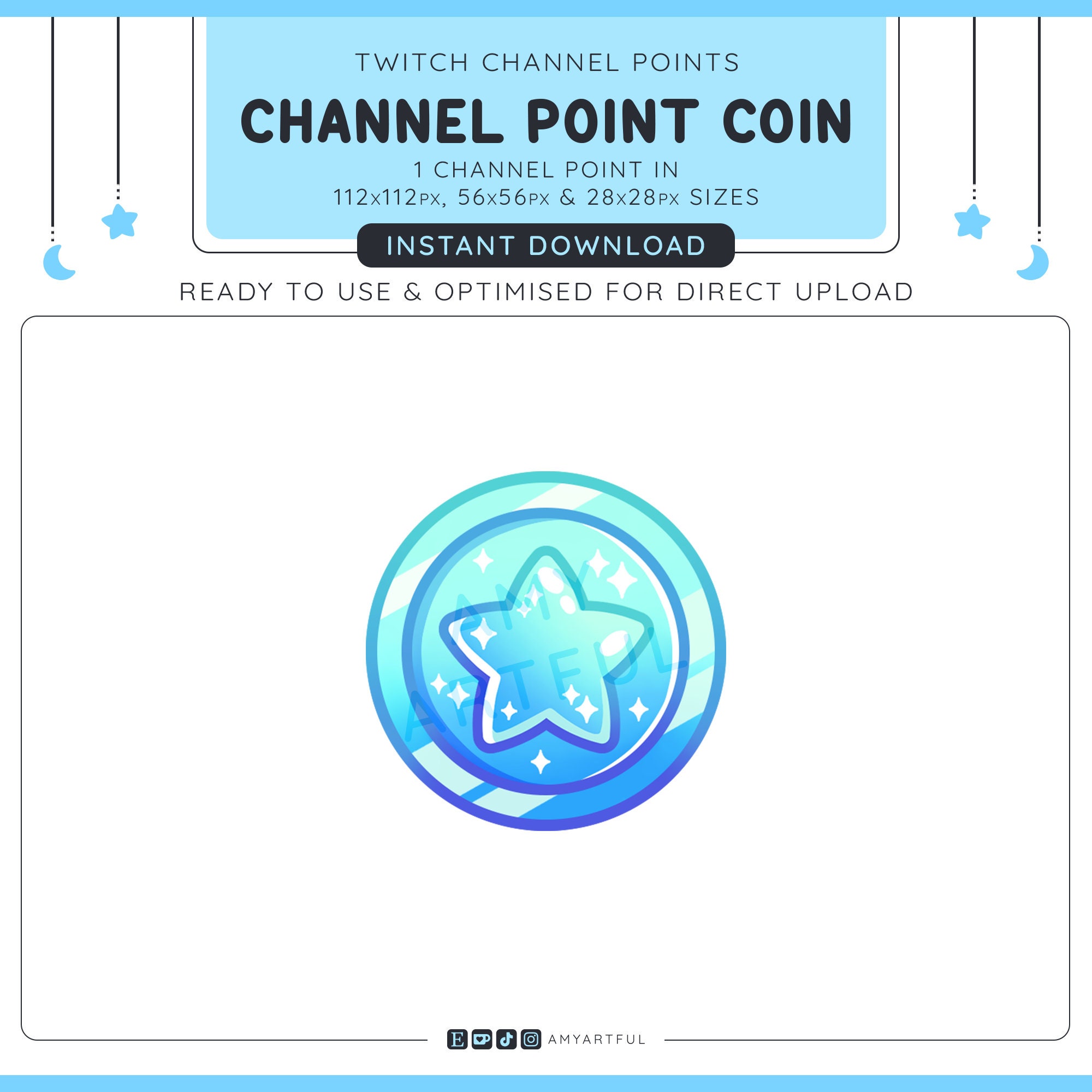 Twitch Panels / Banners / Emotes / Channel Art Pngs Star Panels Free ...